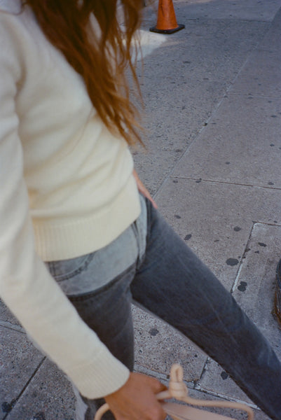 CHARDON PARIS GRAY TWO TONED JEANS – Maryam Nassir Zadeh